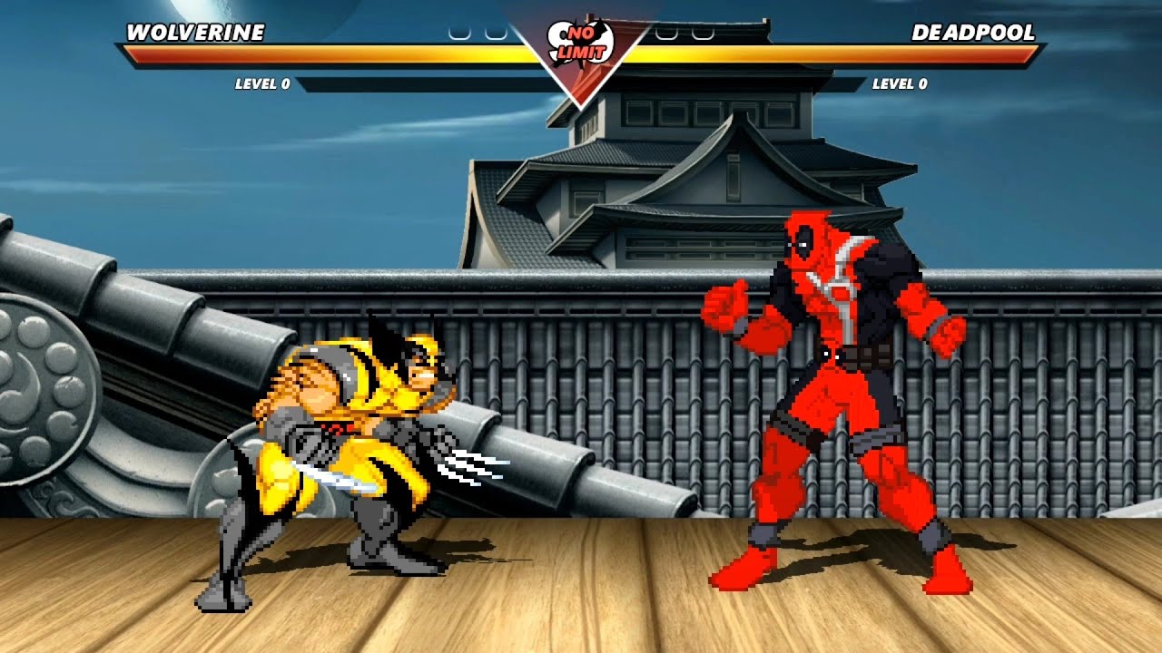 WOLVERINE vs DEADPOOL - Highest Level Awesome Fight! - YouTube
