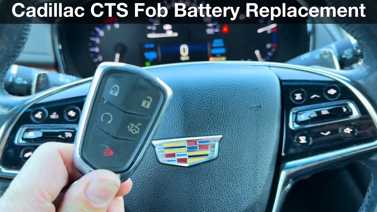 How To Change The Battery In A Cadillac Key Fob
