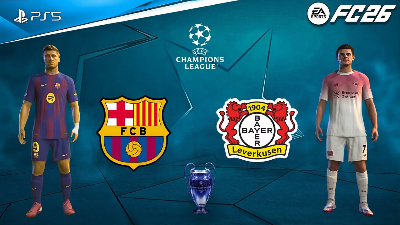 FC 26 - Barcelona vs Leverkusen | UCL Final 2026 | Marcus Rashford vs ...