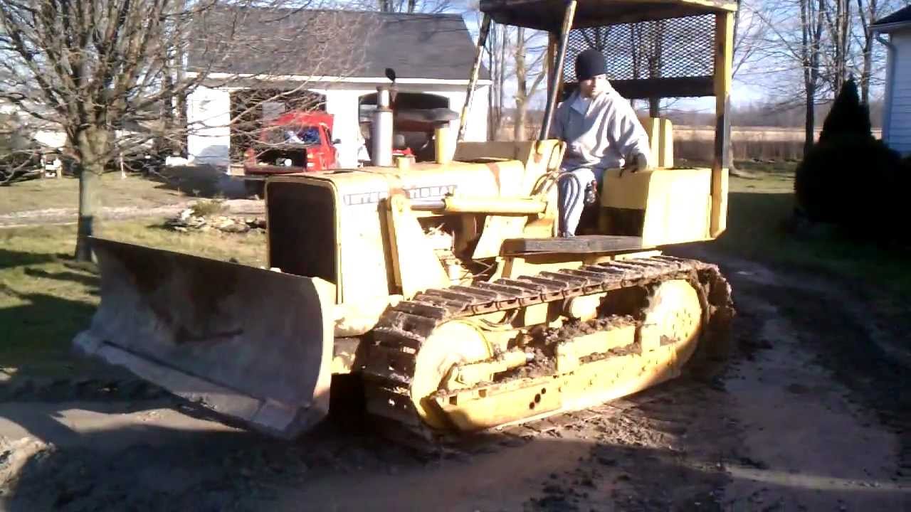IH 500c crawler #3 (Rescued crawler) - YouTube