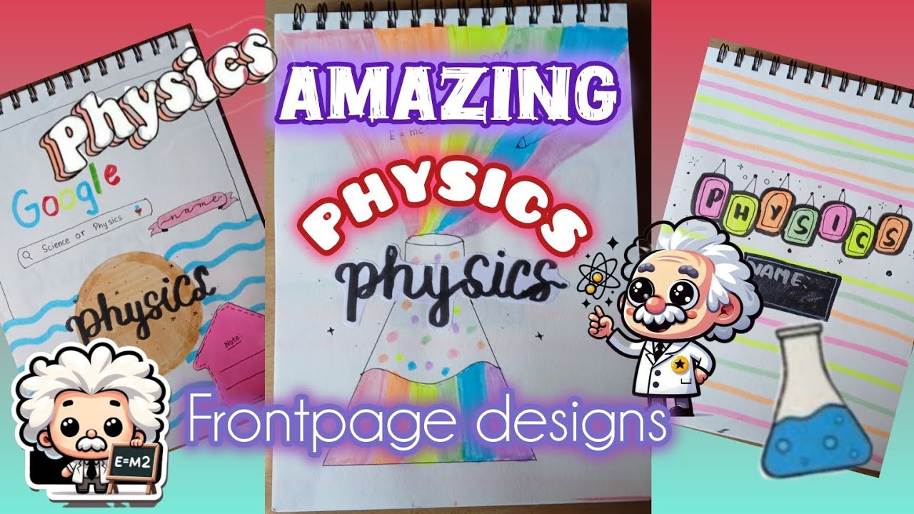 Amazing physics frontpage designs | Physics frontpage designs for ...