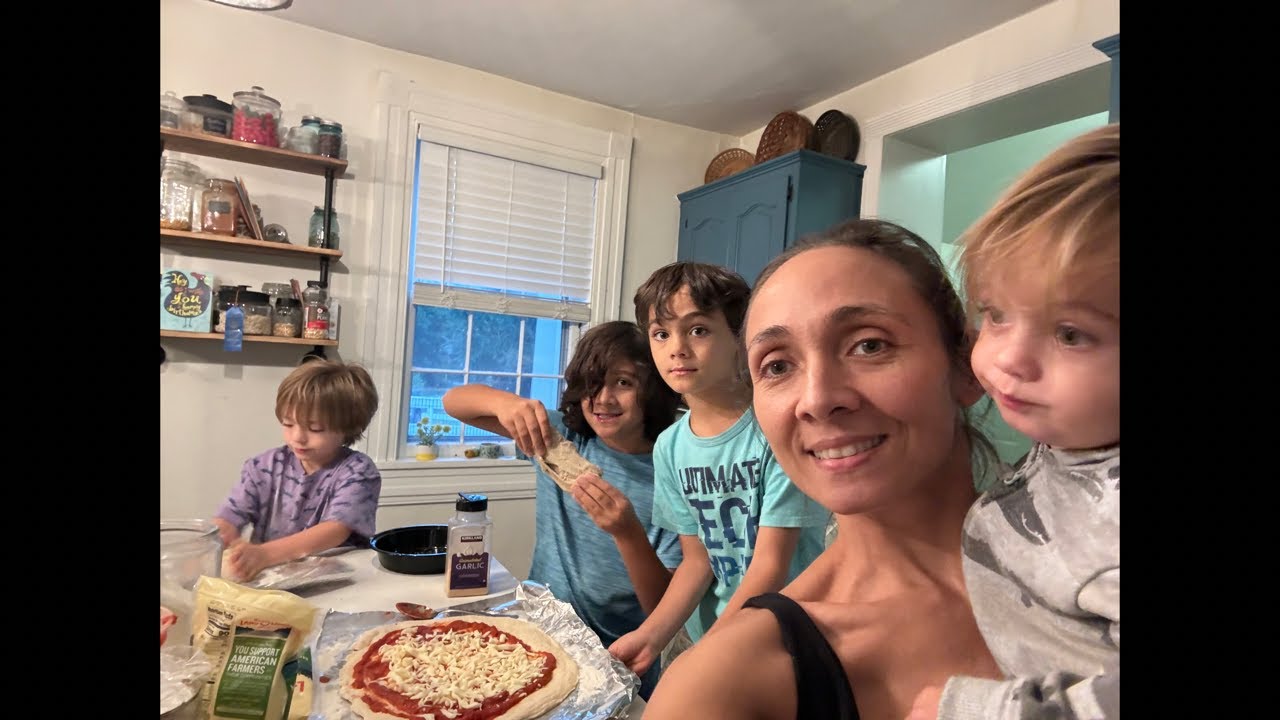 Cooking puffball mushrooms and pizza live! - YouTube