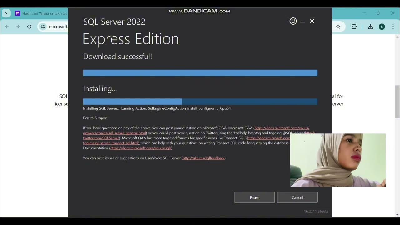 Dokumentasi Instal Visual Basic, SQL Server, Crystal Report - YouTube