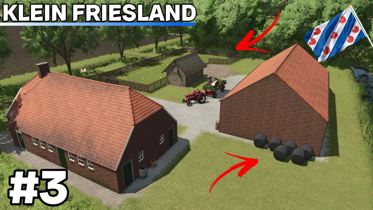 Het Eerste Dierenverblijf Plaatsen & De Balen Inwikkelen | Klein ...