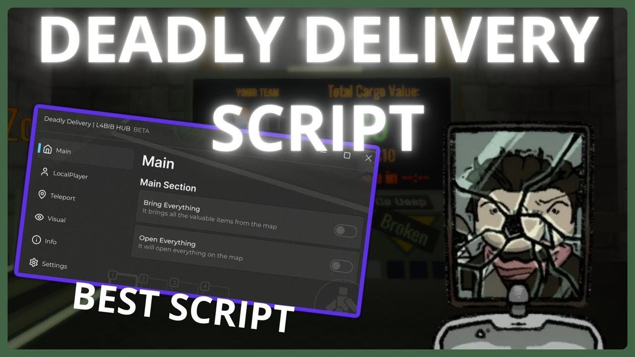 DEADLY DELIVERY SCRIPT - KILL AURA, AUTO FARM, NO COOLDOWN SKILLS - YouTube