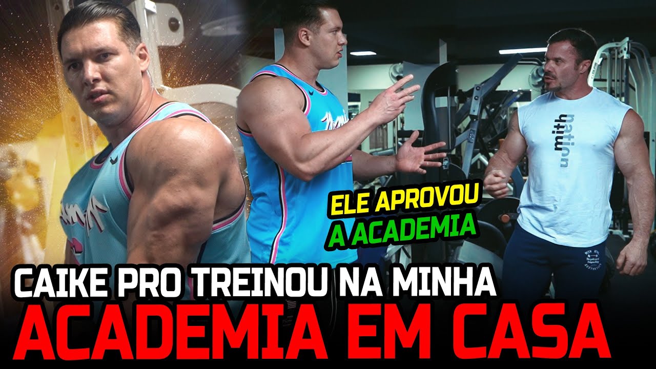 CAIKE PRO - UM OLYMPIA TREINOU NA MINHA ACADEMIA - YouTube