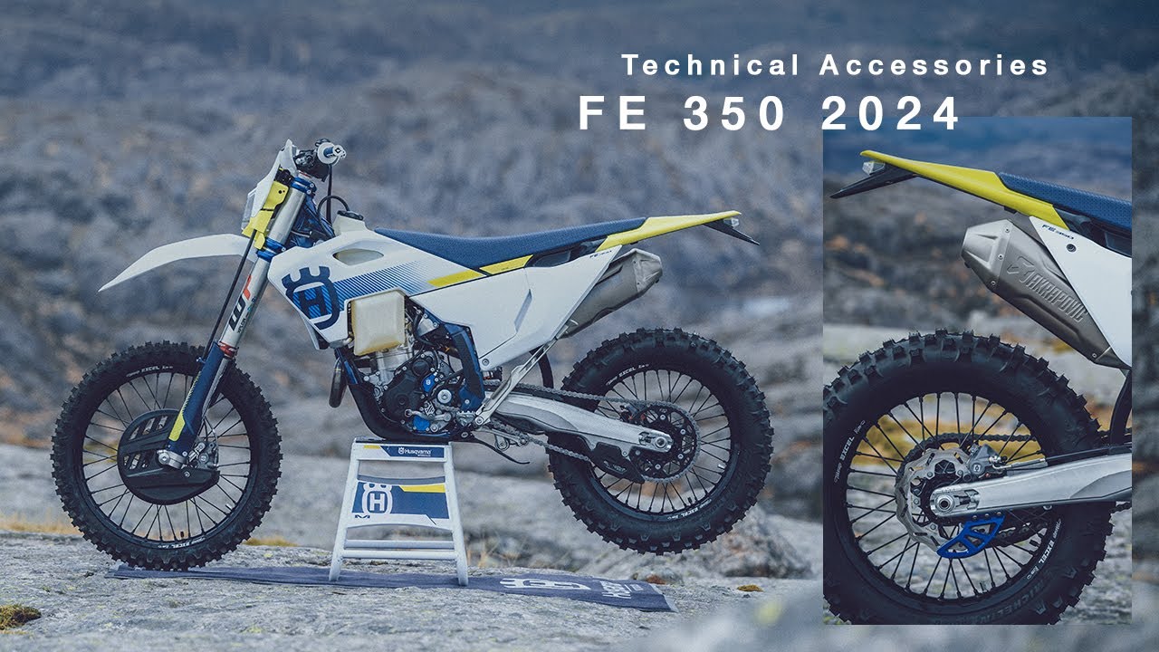 FE 350 2024 – Technical Accessories | Husqvarna Motorcycles - YouTube