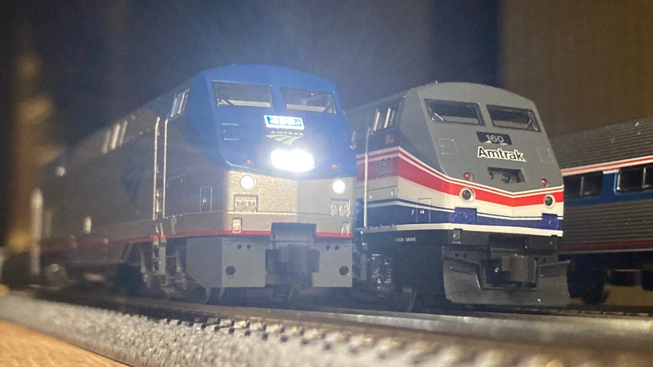 KATO N scale Amtrak Genesis Unboxing - YouTube