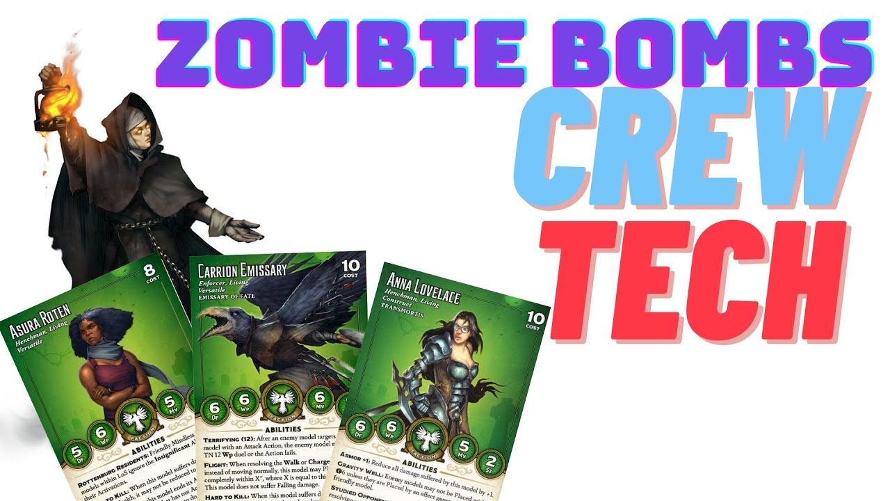 Reva luminary crew tech zombie bombs - YouTube