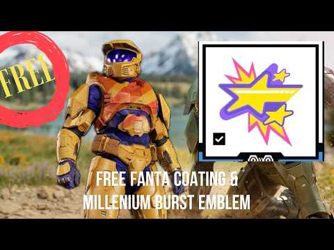 How to get FREE HALO CE FANTA COATING & Millennium Burst in Infinite