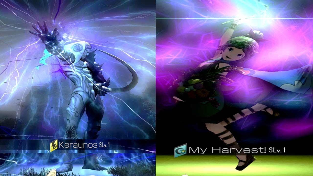 Shin Megami Tensei Liberation Dx2 - Boss Zeus & Demeter - YouTube