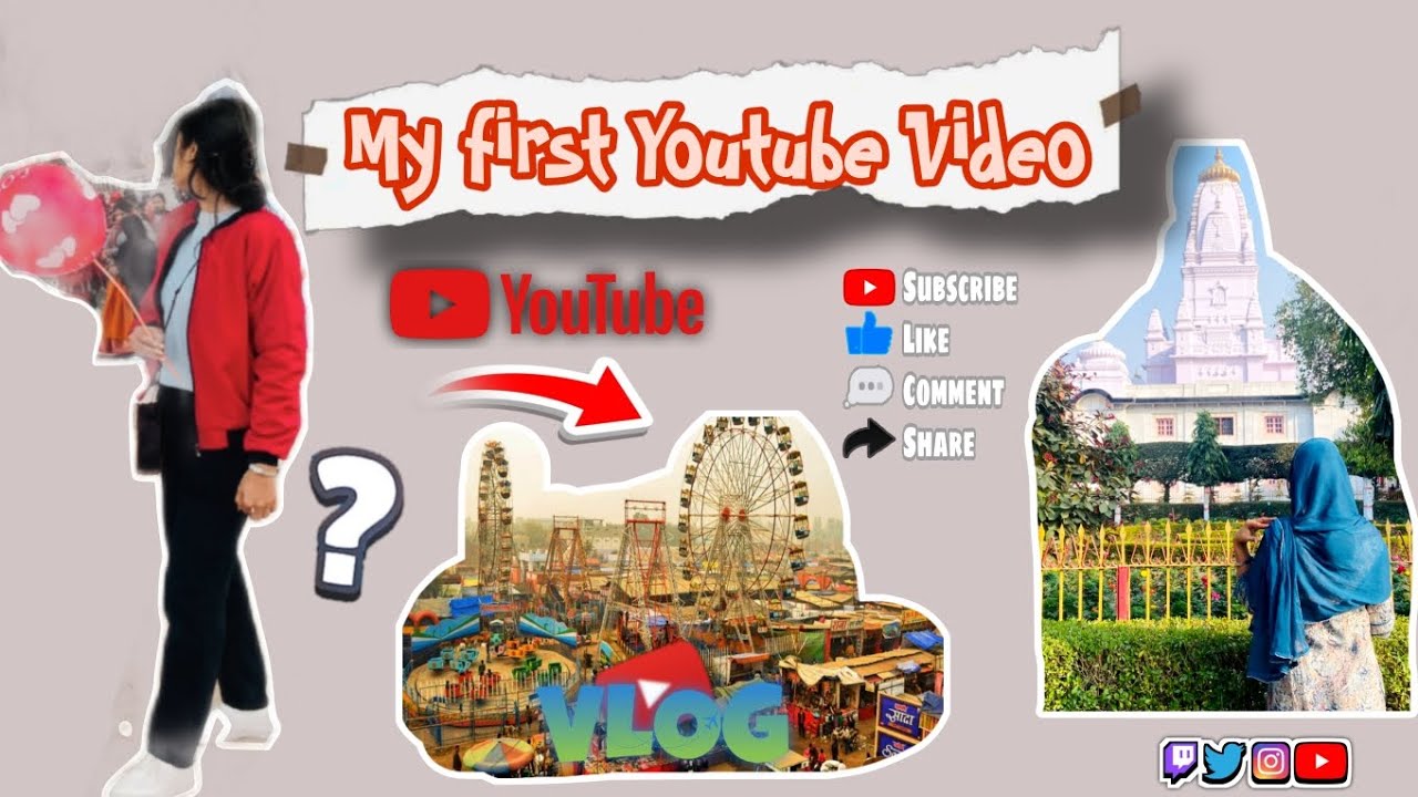 My first Yt Video ️ #firstvlog #my_first_vlog #viralvideo #viralvlogs # ...