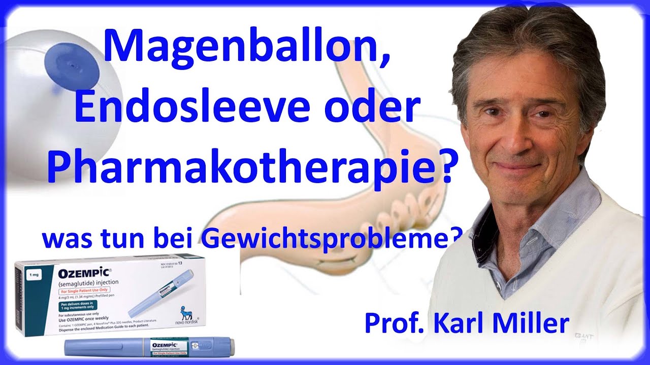 Magenballon, Endosleeve (POSE 2.0) oder Pharmakotherapie bei Adipositas ...