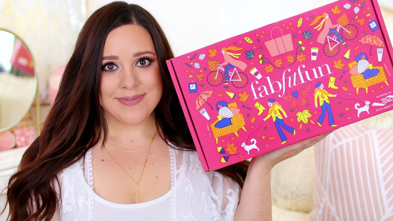 FABFITFUN FALL 2018 | SO MANY FUN PRODUCTS! 🍁☕️💄 - YouTube