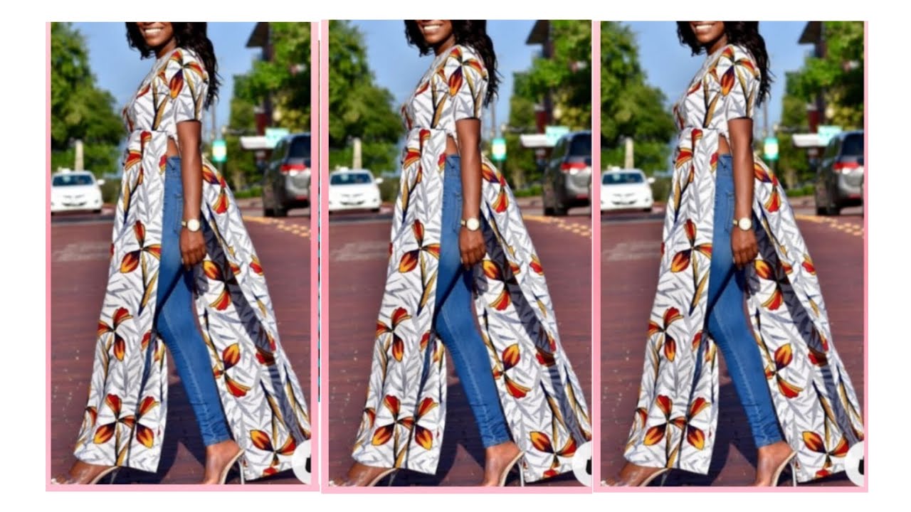 How to Cut and Sew this Stylish Gown with a Long Side Slit | Sewing for ...