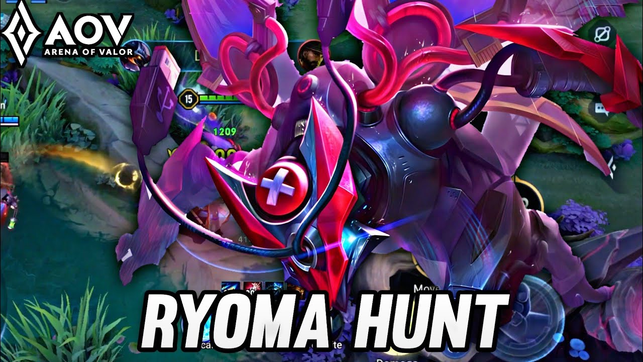 KRIKNAK GAMEPLAY | RYOMA HUNTING - ARENA OF VALOR - YouTube