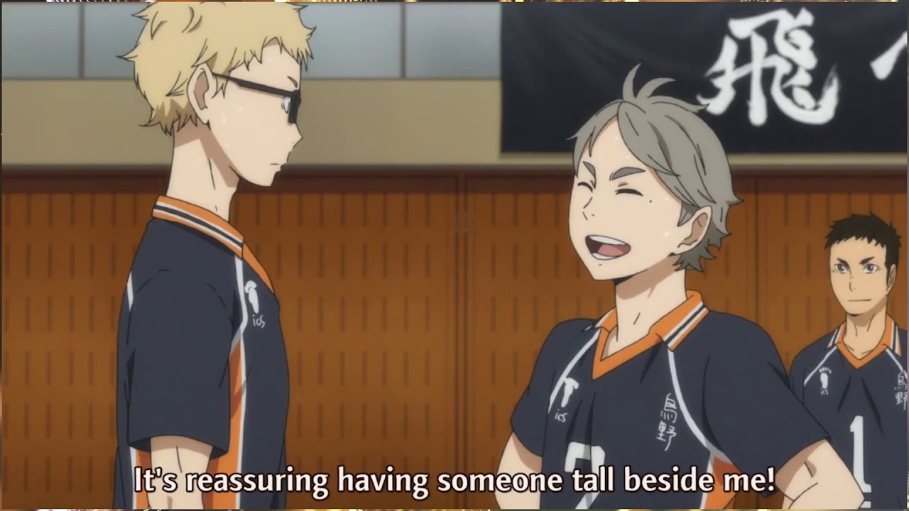 Haikyu!! 【最高の瞬間 #7】 ハイキュー!! Karasuno vs. Aoba Johsai (set 1+2 ) Full HD ...