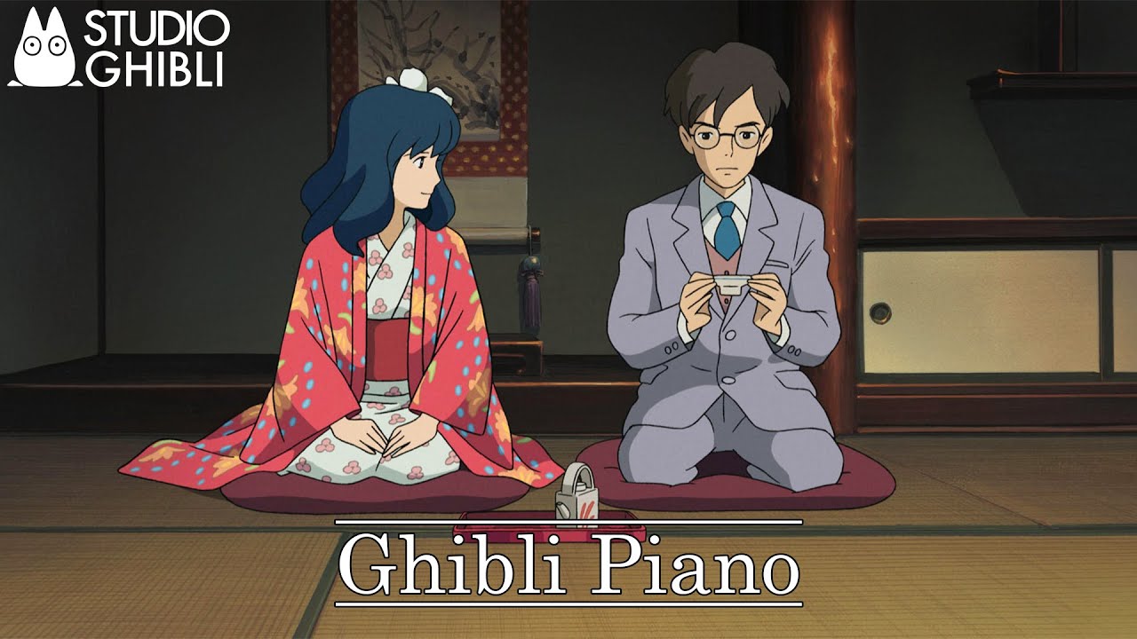Studio Ghibli Music Relaxing Harp Hayao Miyazaki Collection 🍃 Studio ...