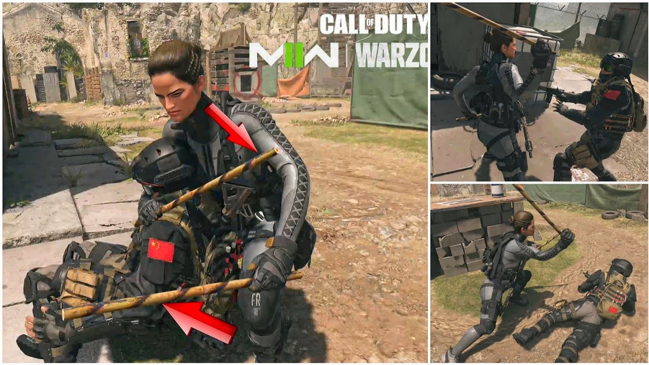 Kali Sticks Execution Modern Warfare 2 & Warzone 2.0 | Kali Sticks Are Back Finishing Move MW2 ...