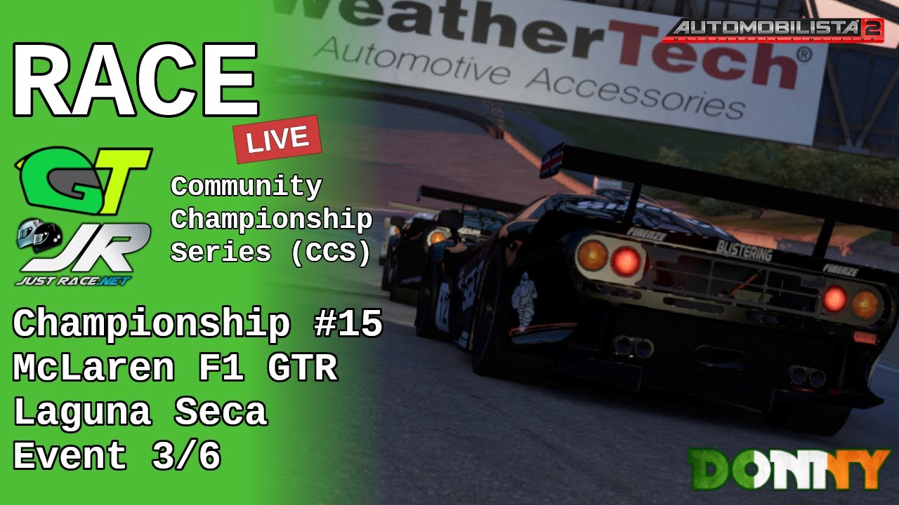 Live Race | MoonieGT Discord, JustRace.net | CCS C15 E3 | Mclaren F1 ...