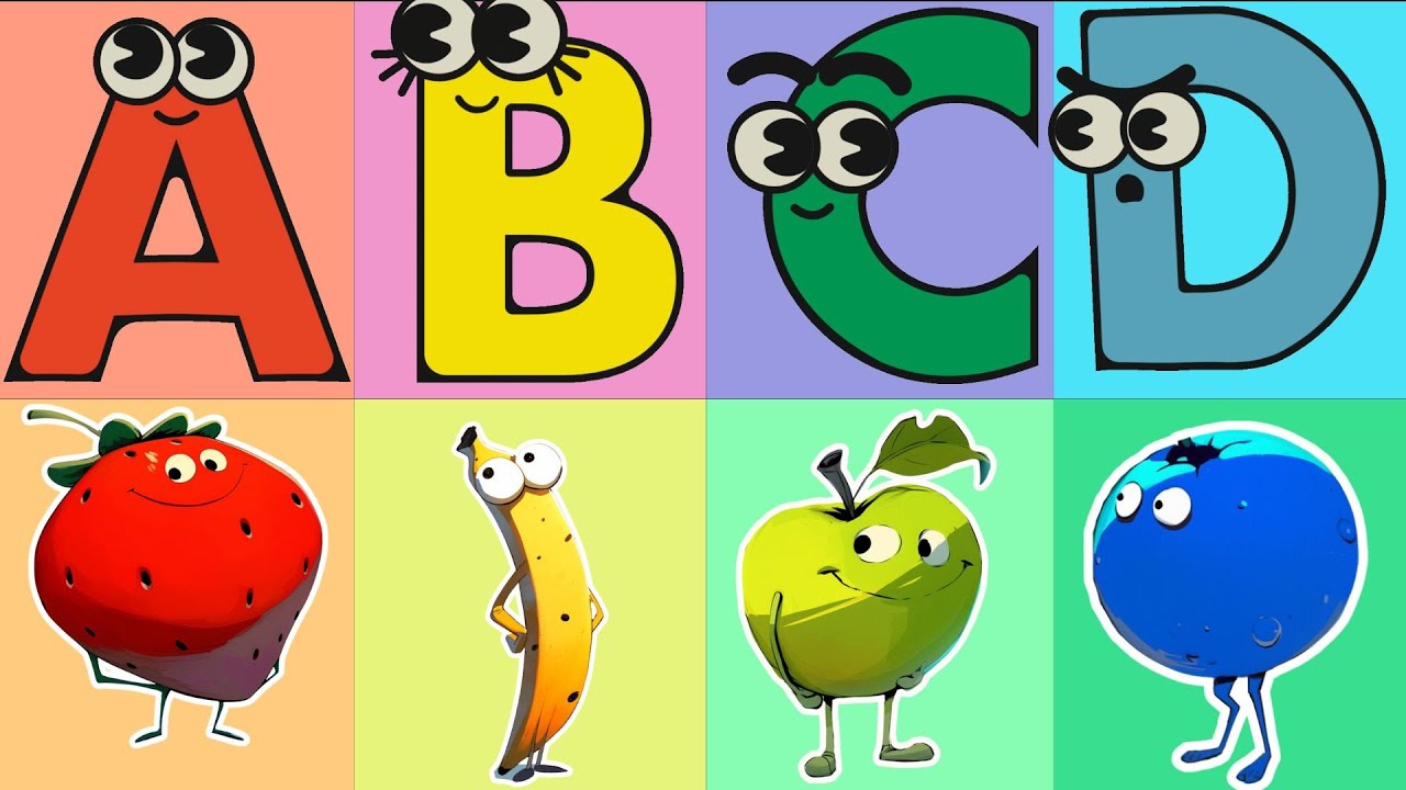Alphabet Song 🎶| Fairy Piggy Pip's Fruit Adventure | Children's Songs ...