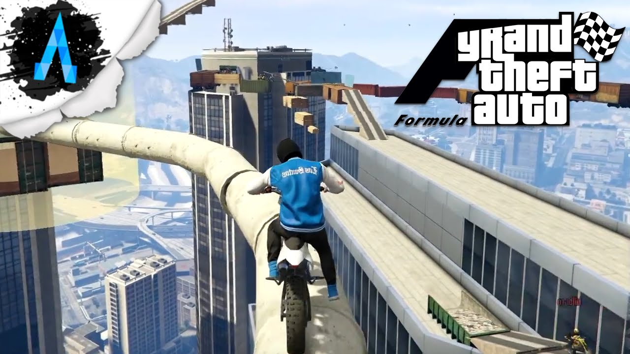 GTA V Online - Formula GTA #17 - Skill Test Explosivo de Moto ! - YouTube