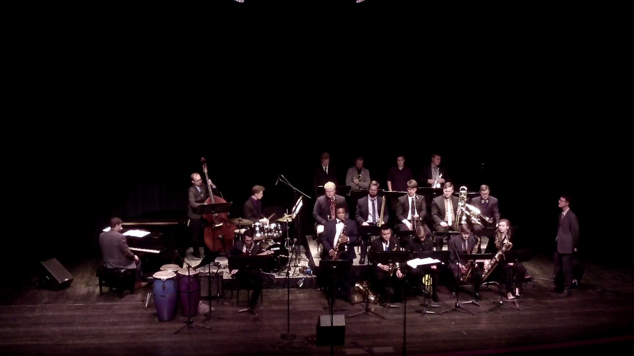 "Corner Pocket," Count Basie- Ohio University Jazz Ensemble 1 - YouTube