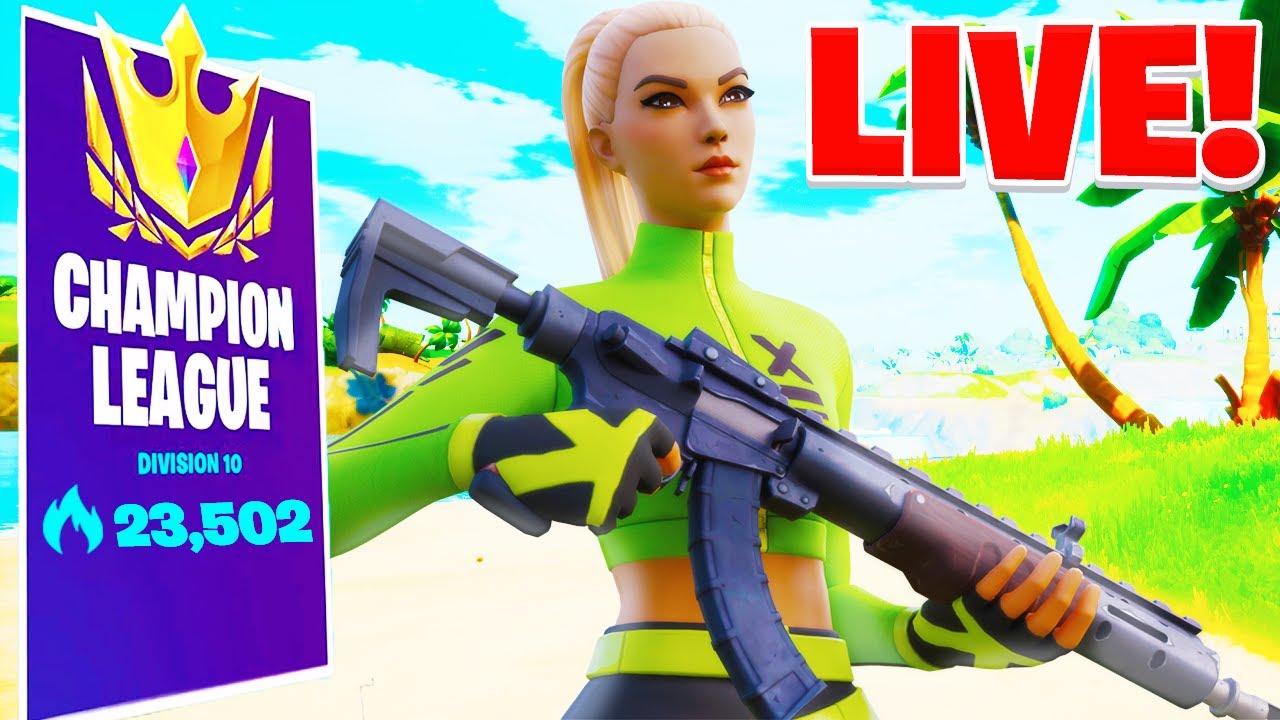 🔴Fortnite LIVE🔴ARENA GRIND! (I Have CRAZY KEYBINDS) *27k ARENA POINTS ...