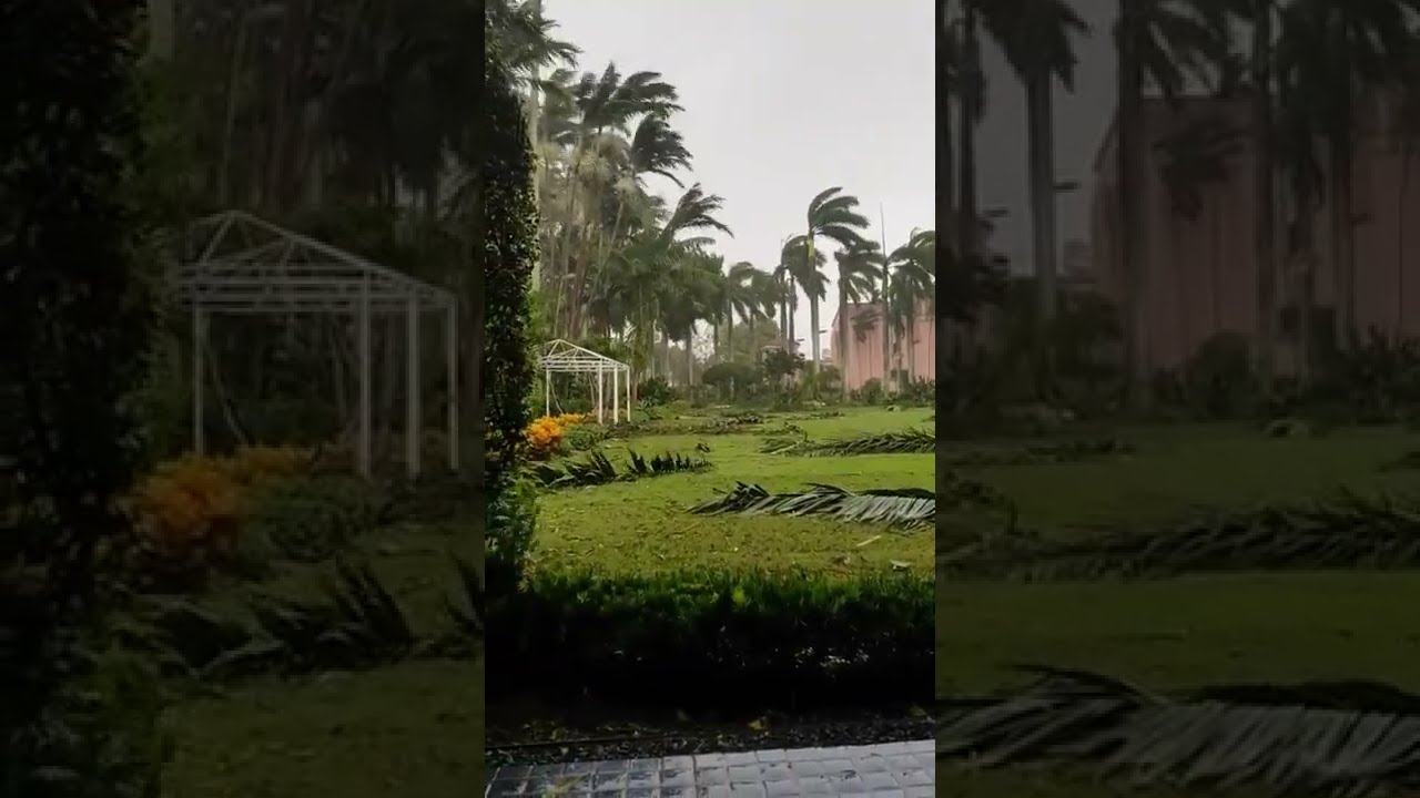 Hurrikan Live Bilder von meinem Bruder USA Boca Raton, Florida Sturm ...