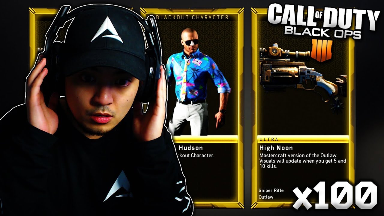 I Opened 100 Reserve Cases in Black Ops 4... - YouTube