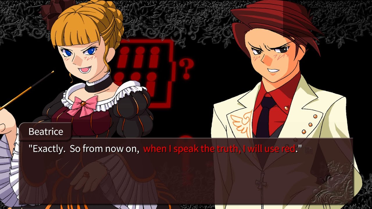 Umineko (Part 8, ep2) The first Red truth... and Beato lies... - YouTube