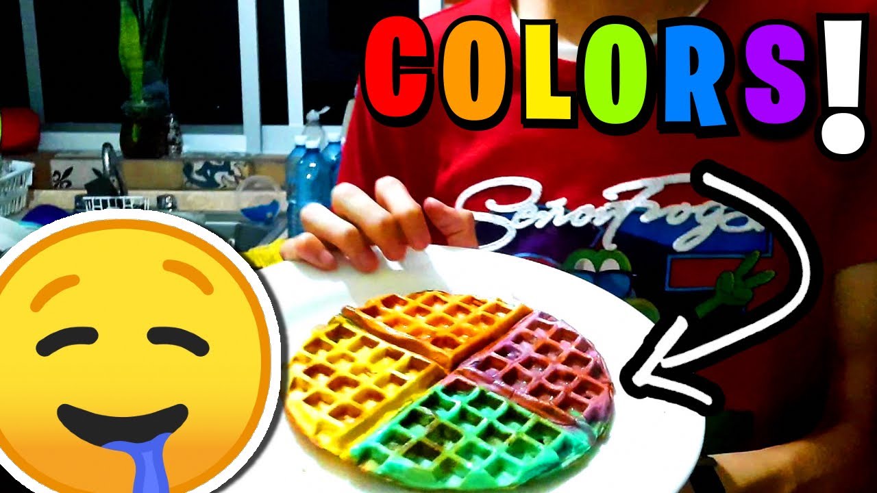 Los *WAFFLES DE COLORES* Más BONITOS De NUESTRAS VIDAS !! | ÄVLEX - YouTube
