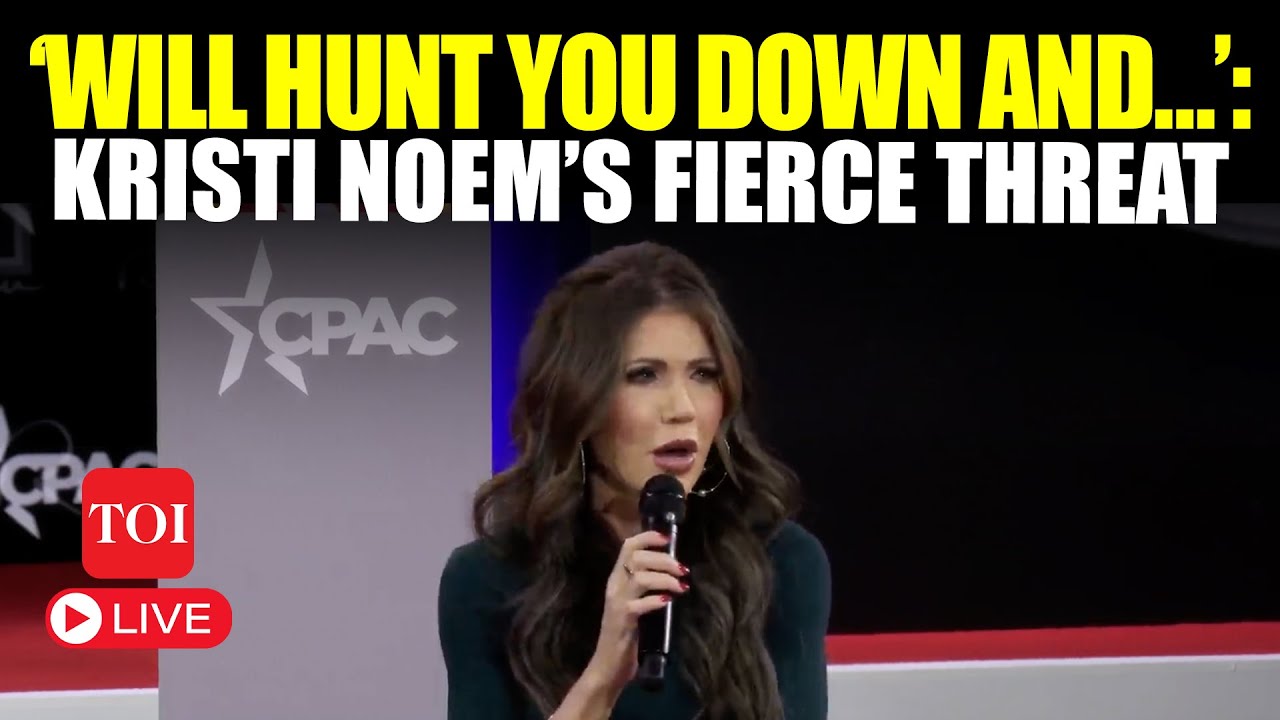 LIVE | Trump’s DHS Boss Hails ‘America's New Leader,’ Announces $200MN ...