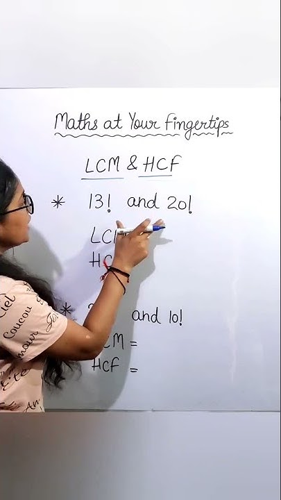 How to find LCM and HCF. LCM and HCF Tricks #shorts #lcm #hcf - YouTube