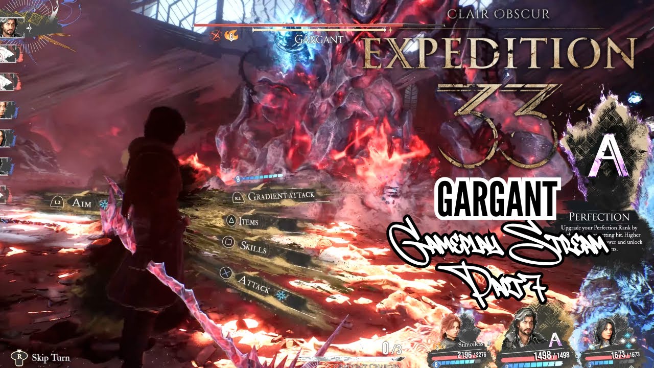 GARGANT BOSS MADE ME RAGE !!! Can A Final Fantasy Fanboy Beat ...