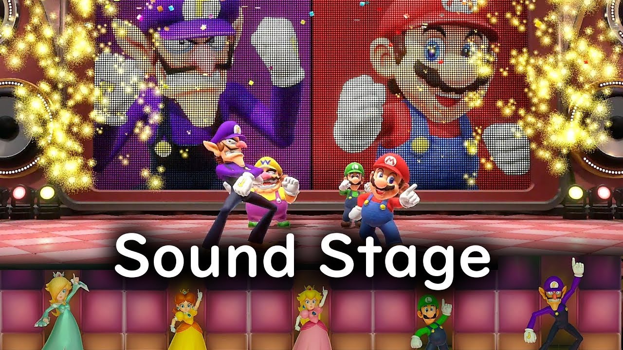 Super Mario Party Sound Stage Waluigi #22 - YouTube