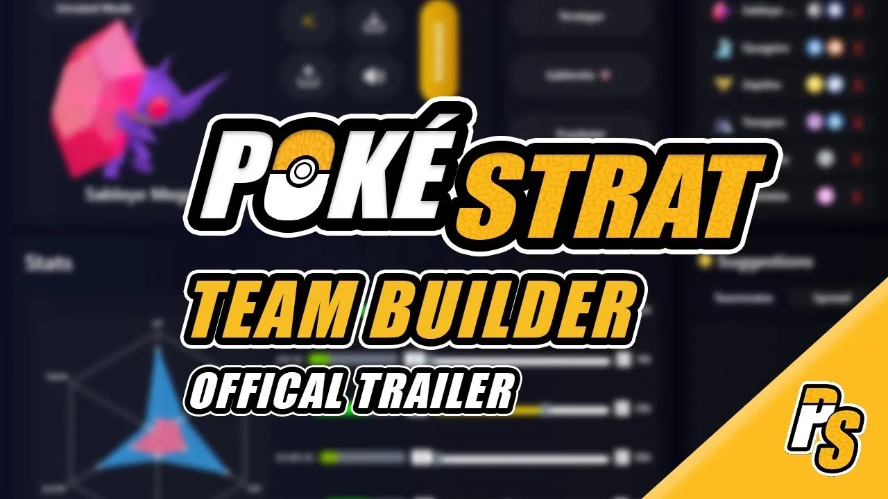 Pokéstrat: Elevate Your Game – Pokémon Teambuilder Official Trailer ...