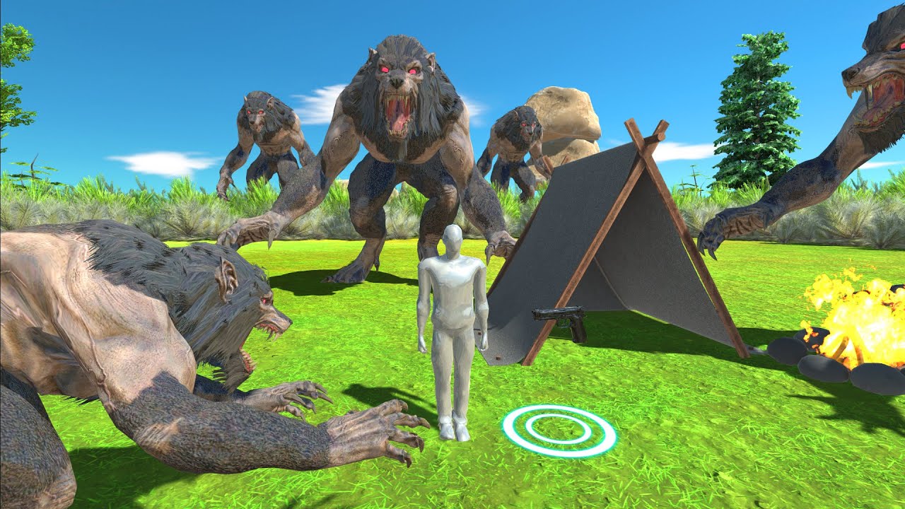 Werewolves Attack Camp | How To Survive - Animal Revolt Battle ...