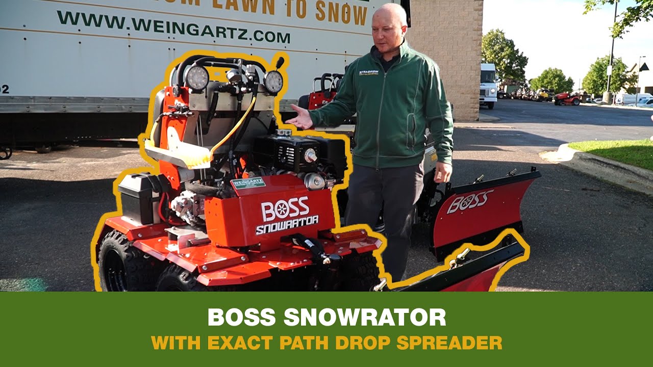 Fall Open House - BOSS Snowrator - YouTube