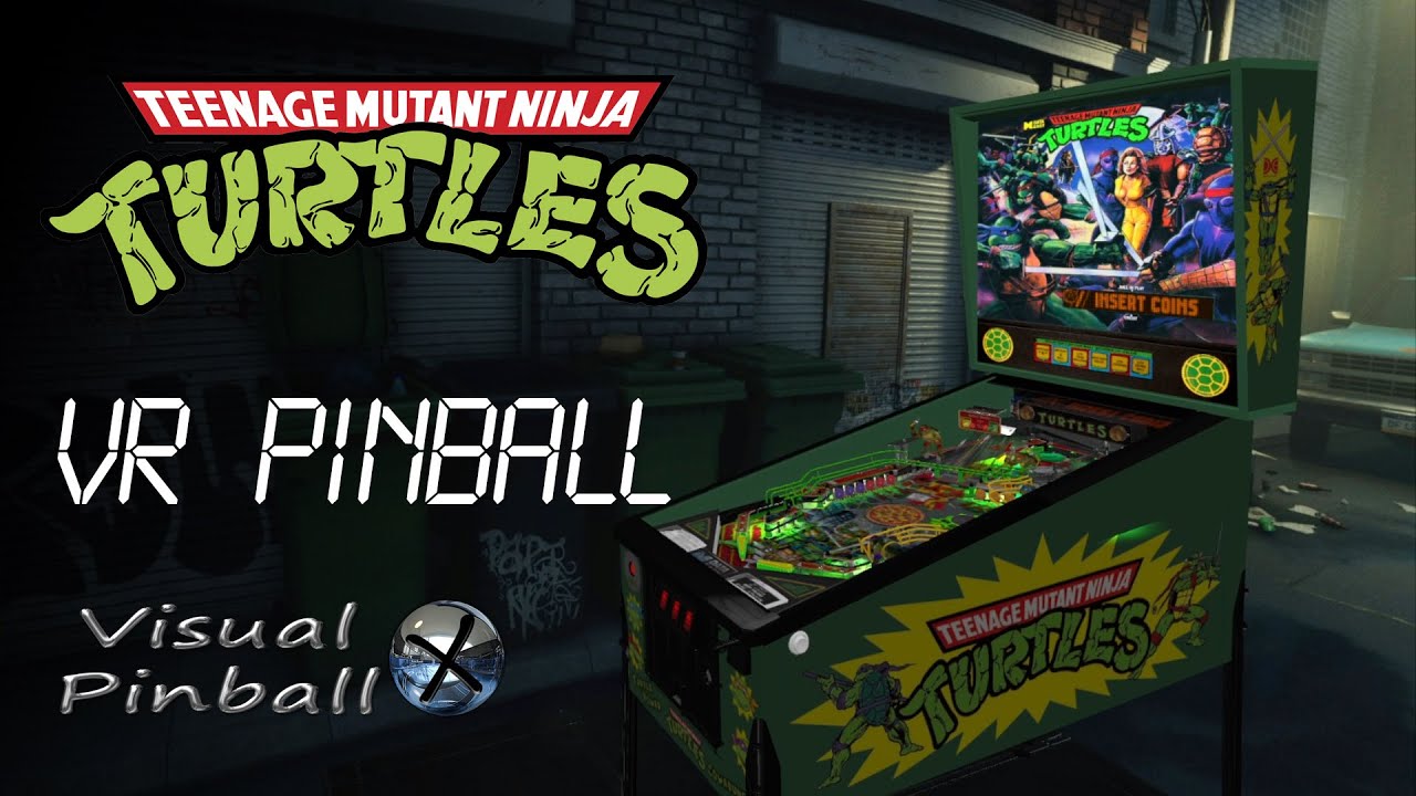 VR Pinball - Teenage Mutant Ninja Turtles | VPX VR - YouTube