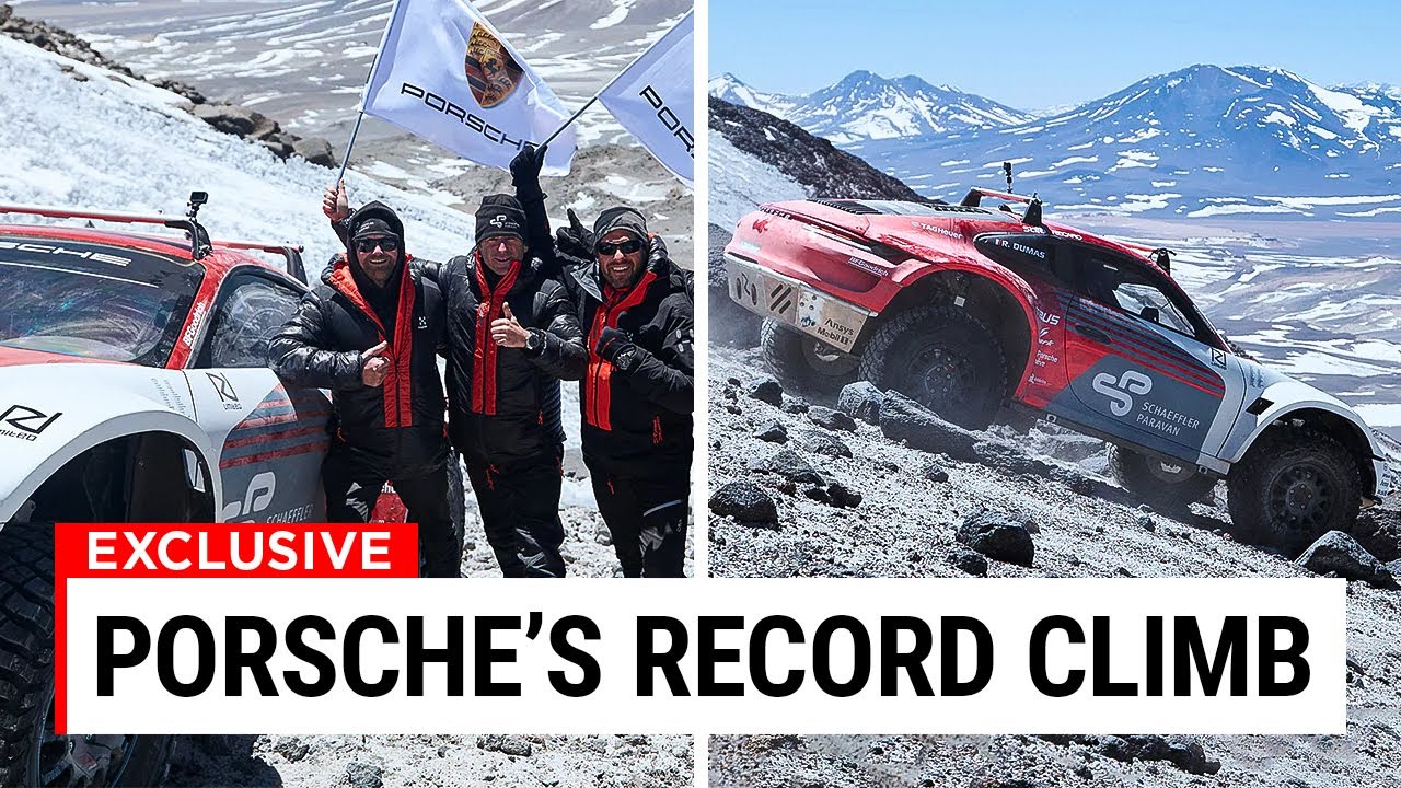 Porsche 911 Climbed The World's HIGHEST Volcano.. - YouTube