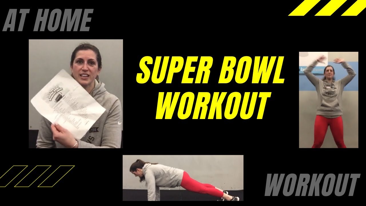 Super Bowl Workout- Get your workout in during the big game! - YouTube