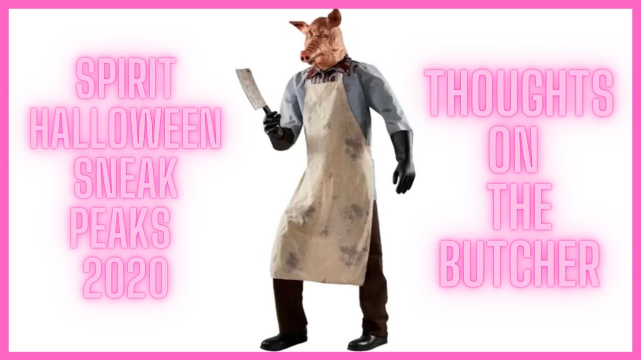 Spirit Halloween The Butcher 2020 Sneak Peek Thoughts! - YouTube
