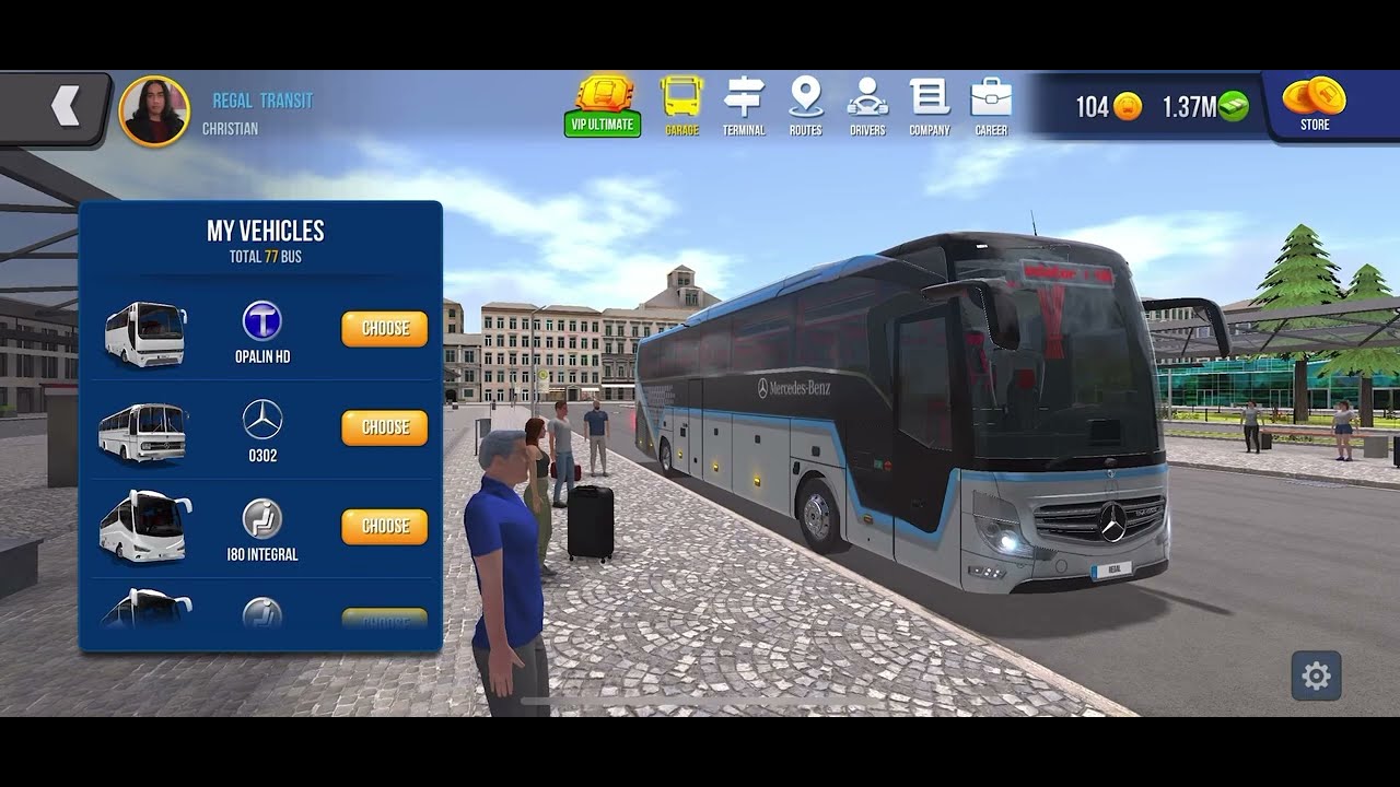 Bus Simulator: Ultimate 🇻🇳 (Custom Skin - Mercedes-Benz Travego 16 SHD ...