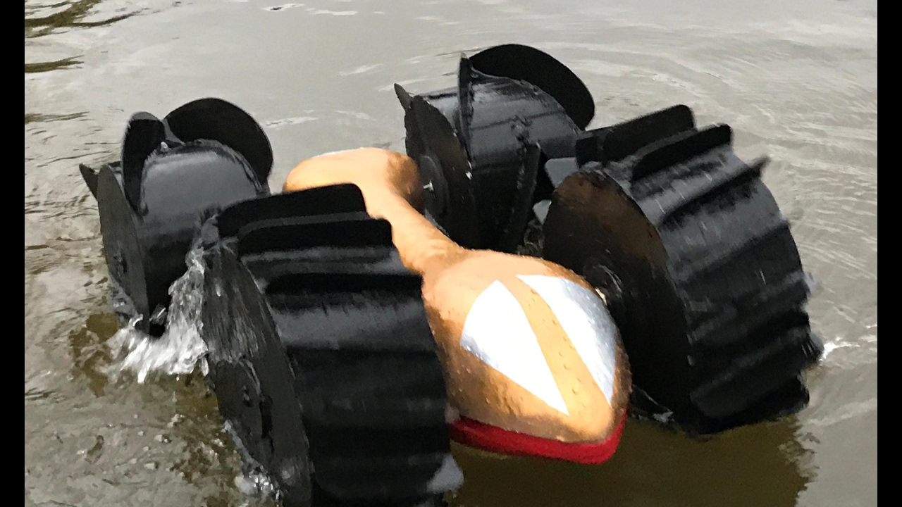 RC Floating Wheeled Buggy (Feb2017) - YouTube