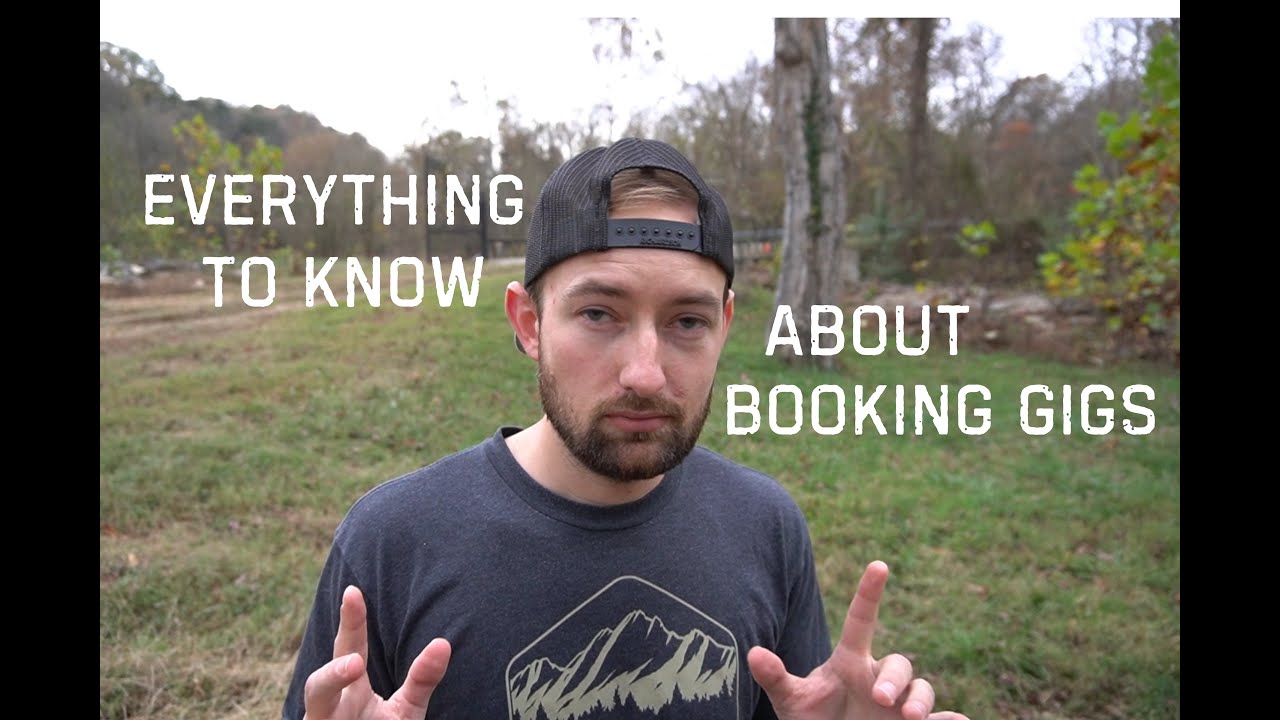 How To Book Your First Gig As A Musician - YouTube