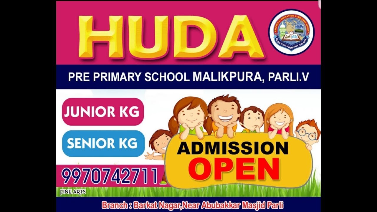 huda pre primary school parli - YouTube