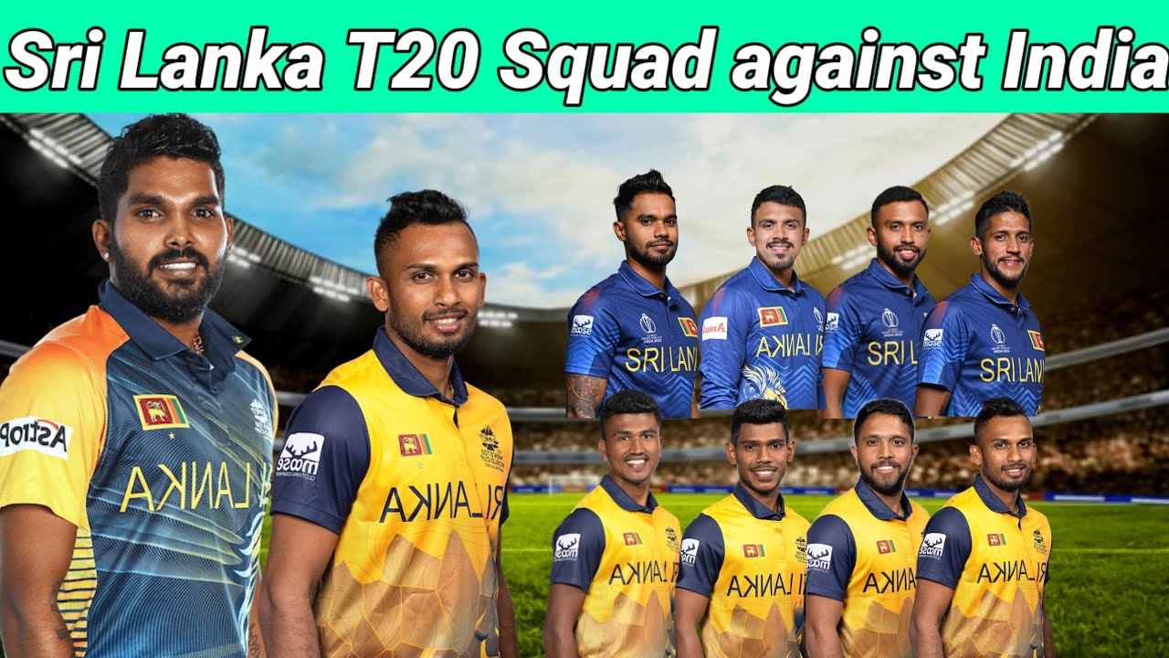 Sri Lanka T20 Squad For Series Against India 2024 #cricket # ...
