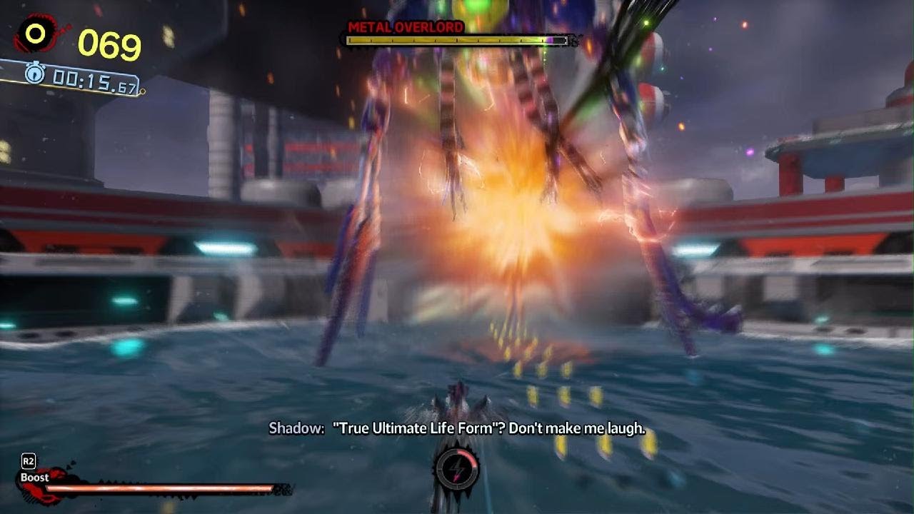 Shadow Generations Speedrun - Metal Overlord in 1"55"13 (Normal) - YouTube