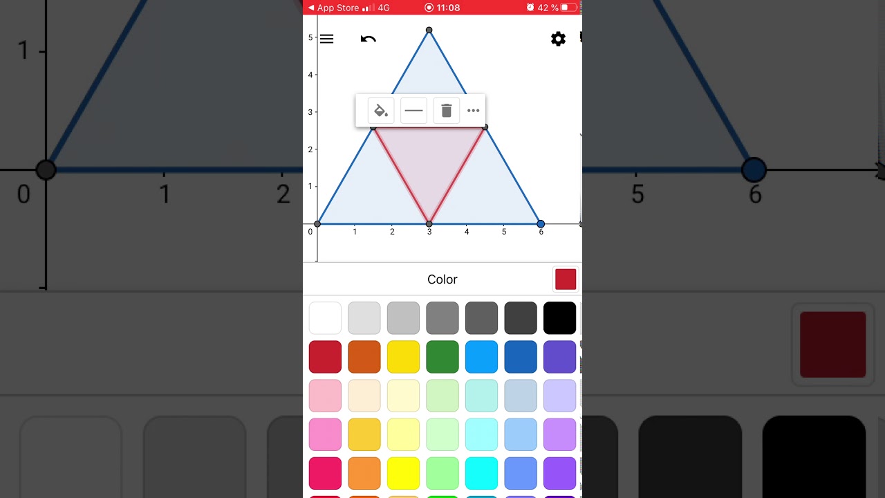Geogebra móvil y triángulo de Sierpinski - YouTube